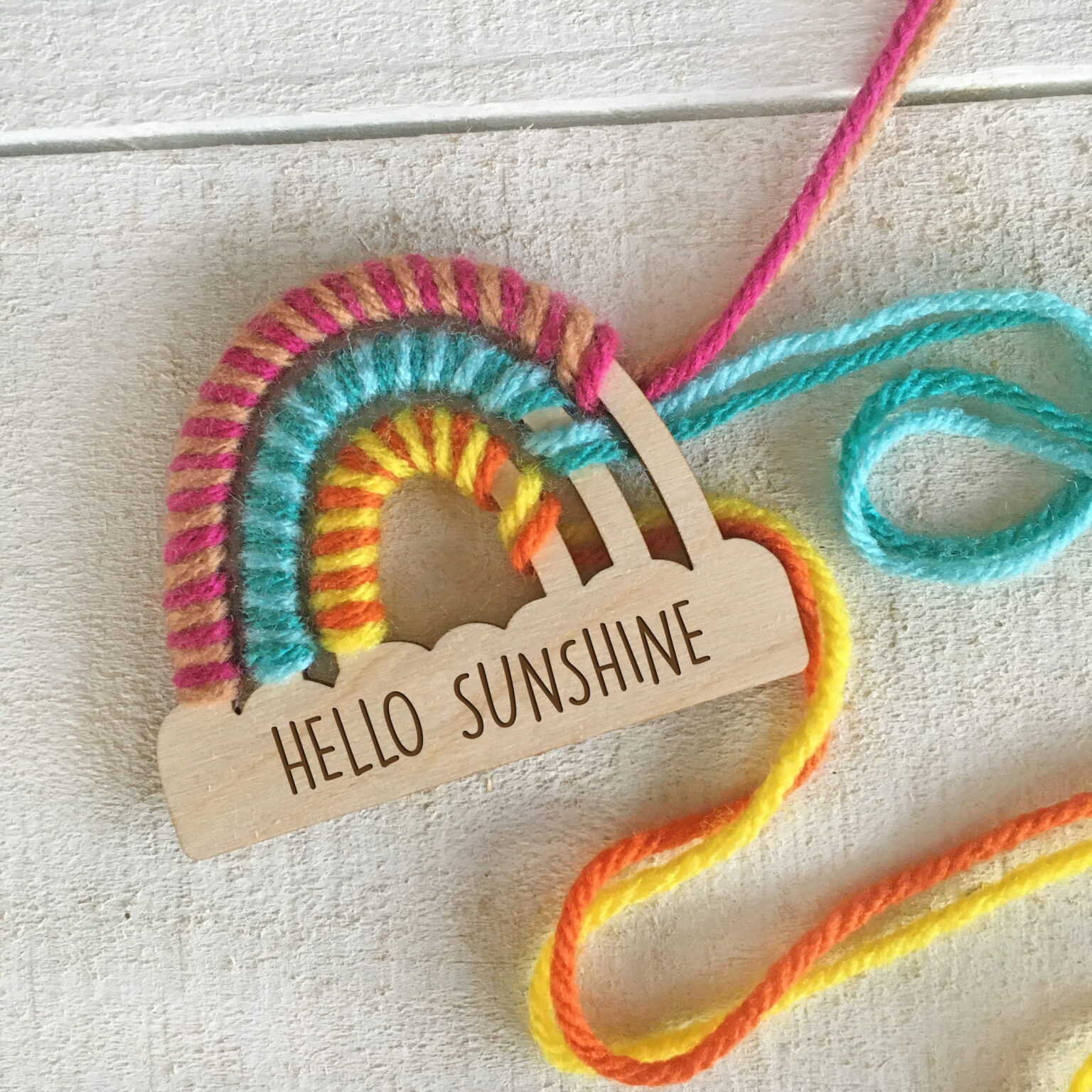 Large Personalized 4-Band Rainbow – Craft Kit - Whisker Works