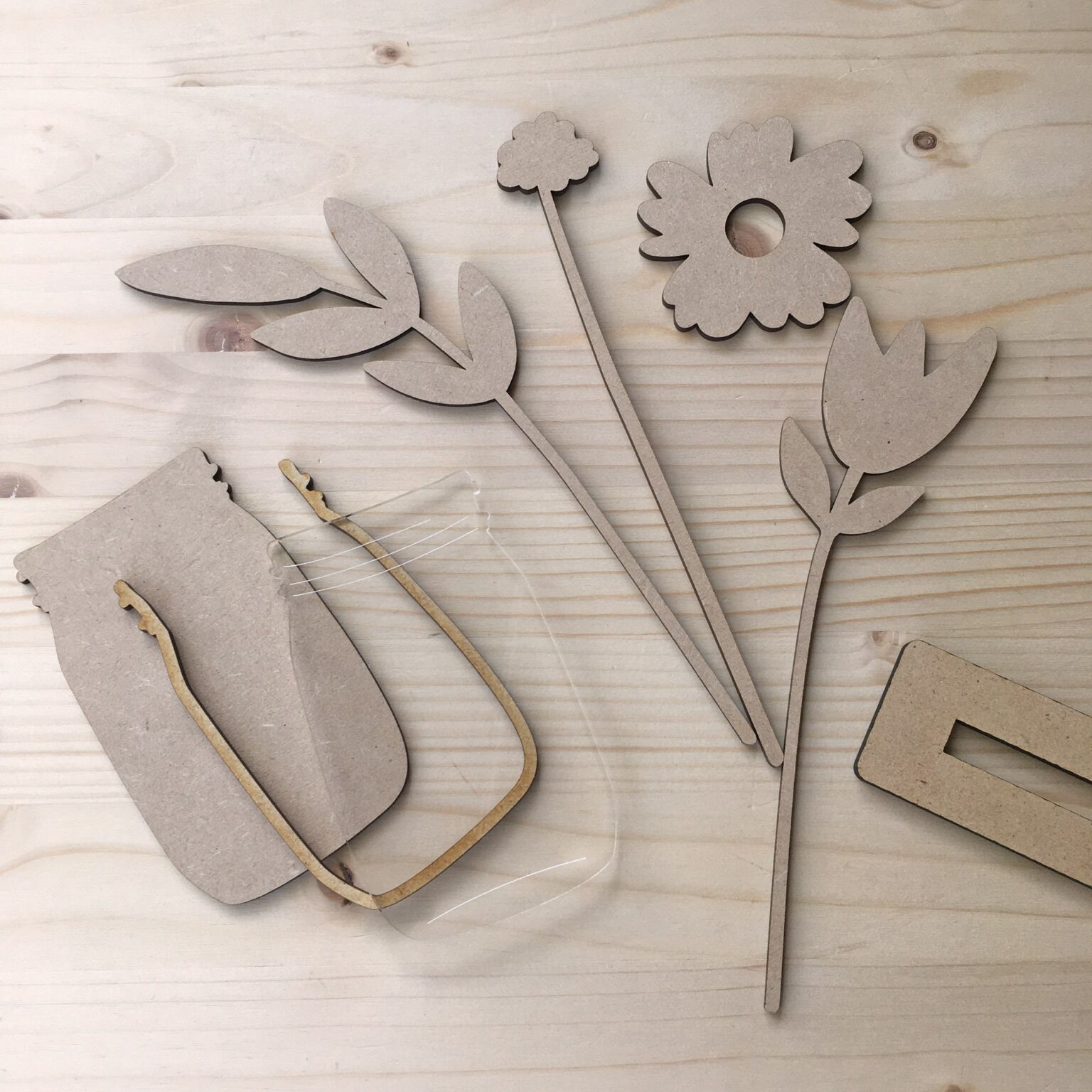 Craft Blanks - Wood Pieces Only - WhiskerWorks