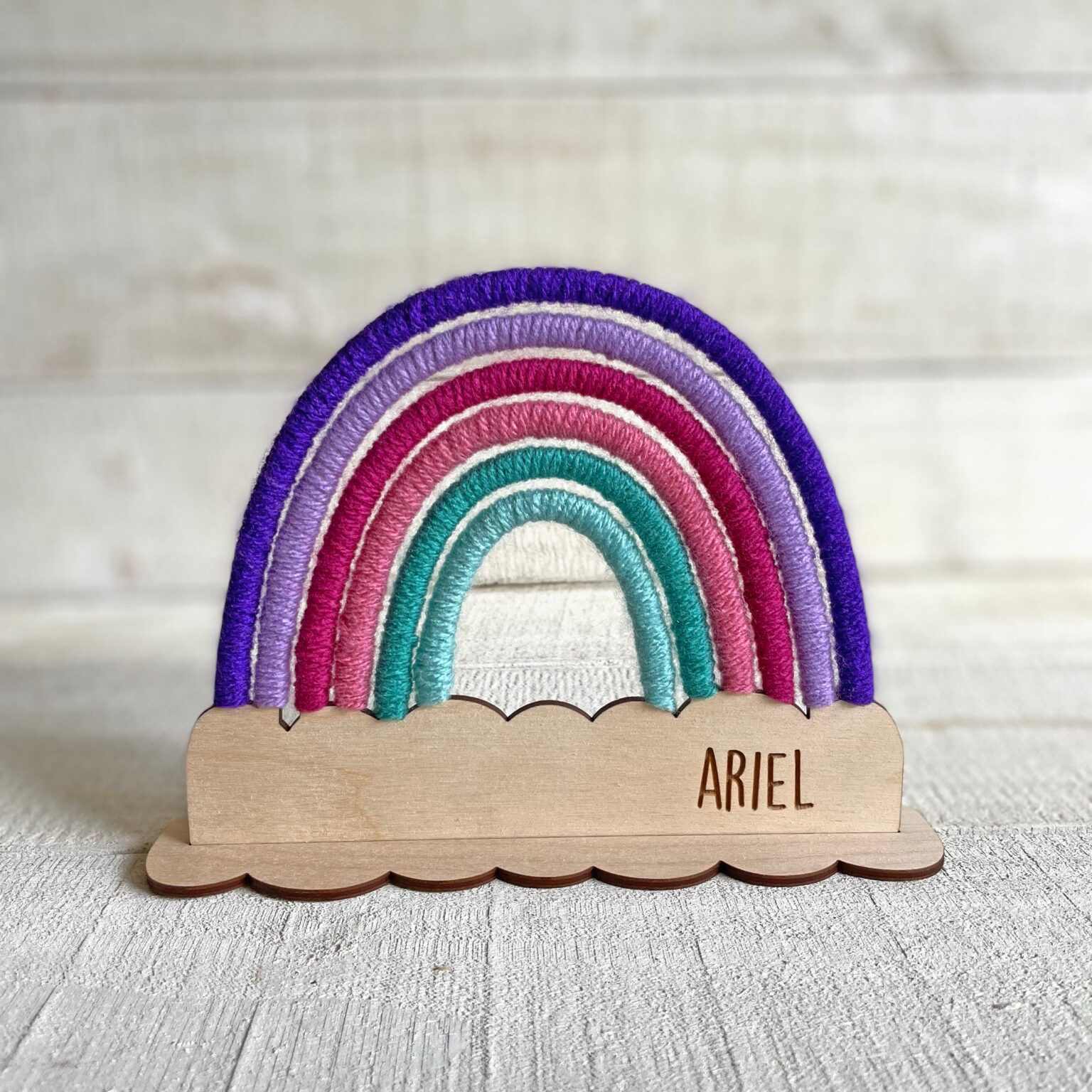 Large Personalized Rainbow - Craft Kit - WhiskerWorks