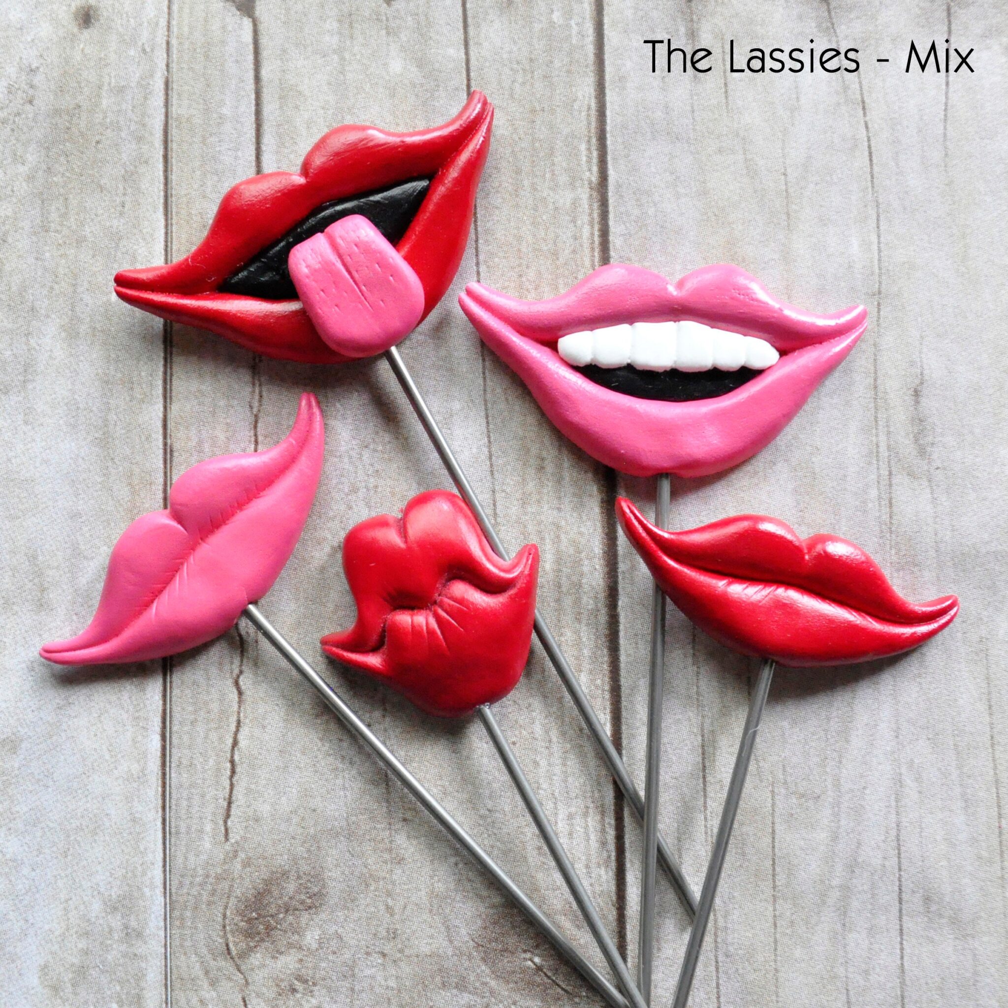 Photo Booth Prop Kit - Set of 20 Plastic Mustaches and Smiles ...