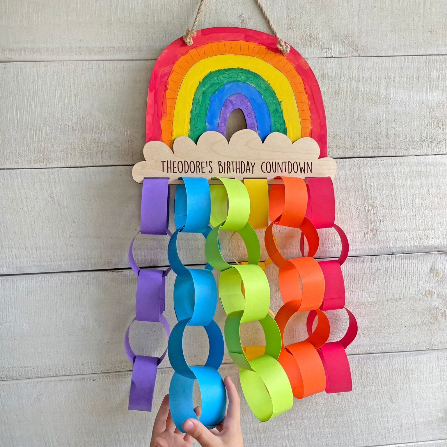 Large Personalized Rainbow – Craft Kit – WhiskerWorks